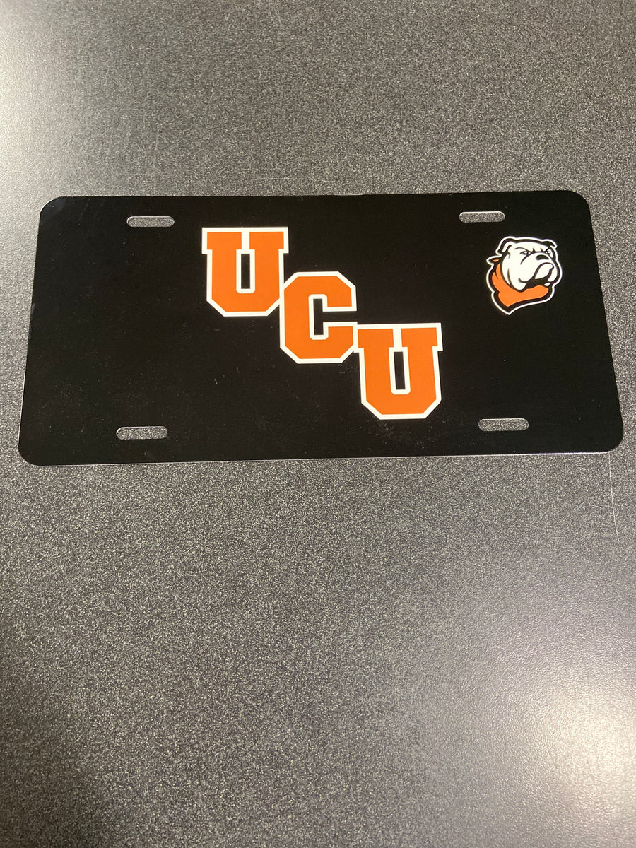Aluminum UCU with Bulldog Head License Plate – Union Commonwealth ...