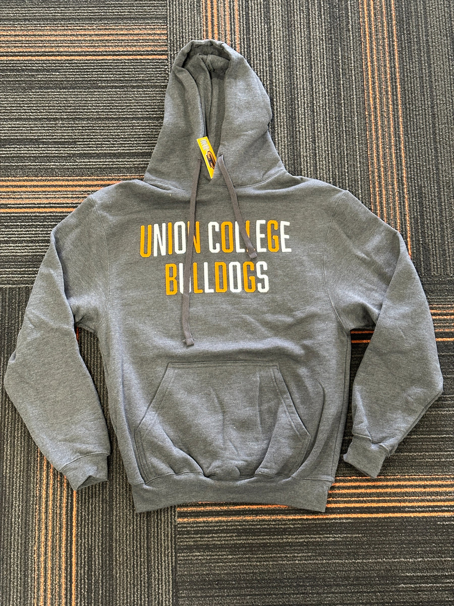 Graphite Patchwork Hoodie – Union Commonwealth University