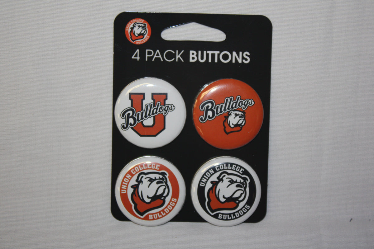 Union College 4 Pack Logo Buttons – Union Commonwealth University