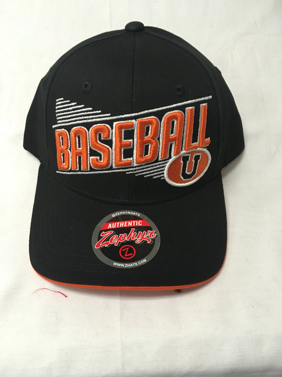 Black Baseball Z-Hat – Union Commonwealth University
