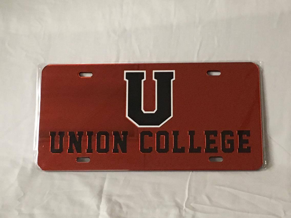 Union College License Plate Mirror – Union Commonwealth University